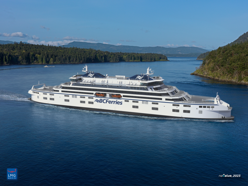 BC Ferries New Major Vessels Project | Lmg Marin